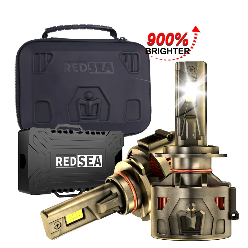 Redsea R33 High Power Brightness 300W 30000LM H7 High Low Beam LED ...