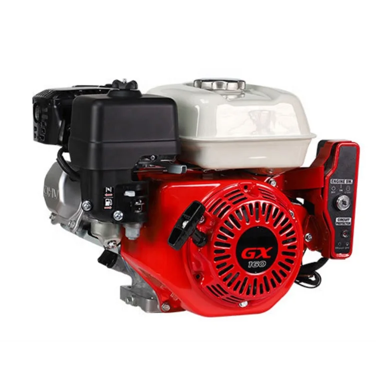 Gas Engine 196cc 4 Stroke 6.5hp Single Cylinder Air Cooled Gas Motor ...