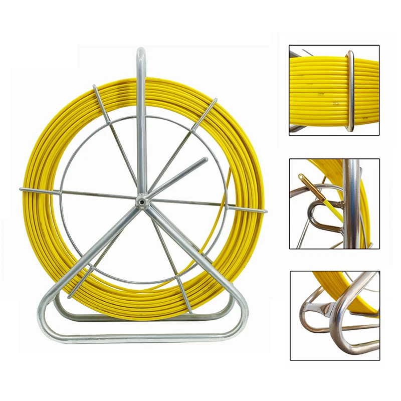 4.5mm*100m Fiberglass Duct Rodder - Efficient Cable Puller