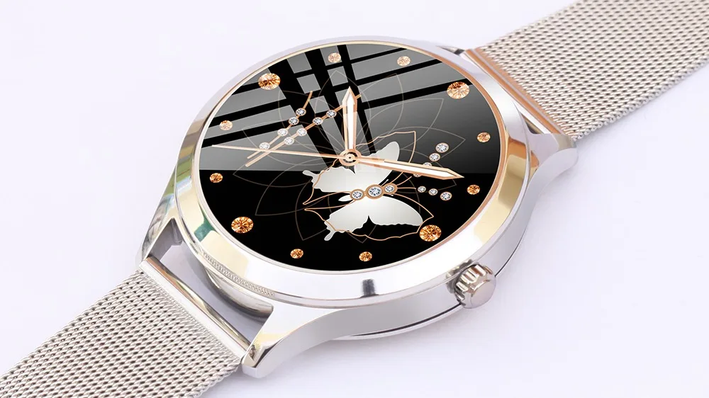 Women Smartwatch Lw07 With Fitcloud Pro App And Heart Rate Blood ...