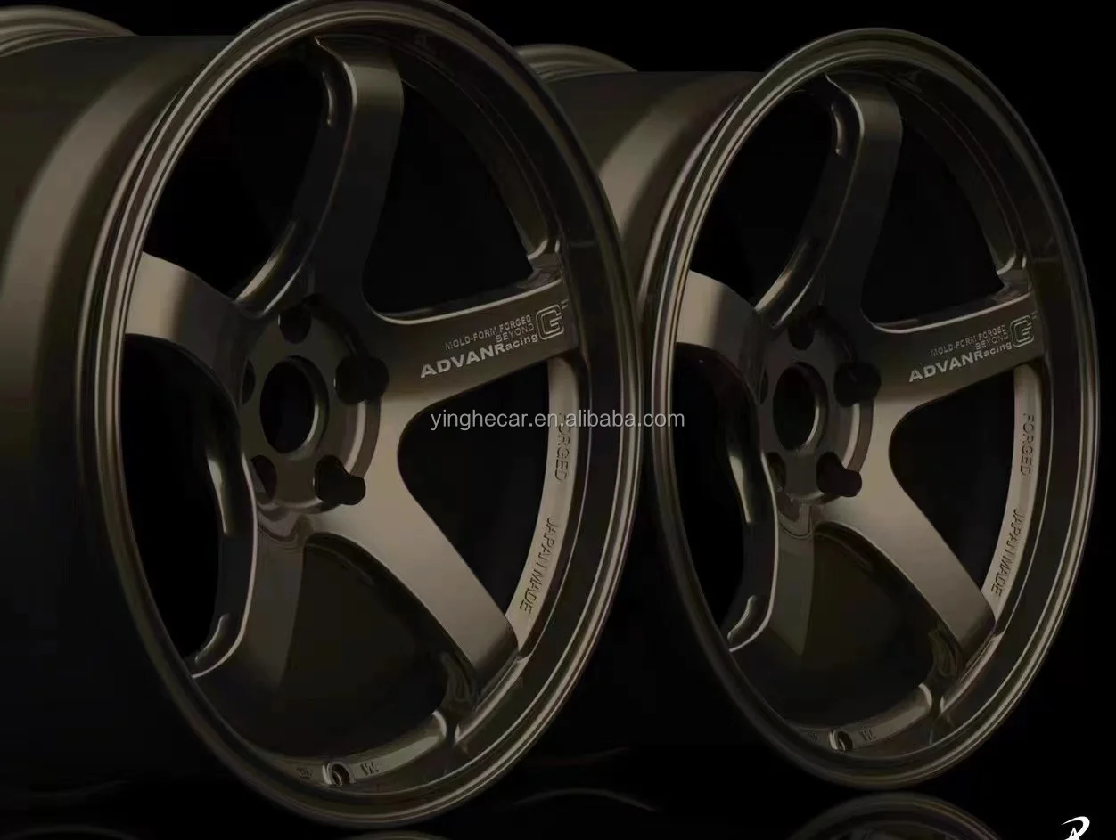 Custom High Quality Natural Color Forged Wheel 18-19-20 Inch Advan Gt ...