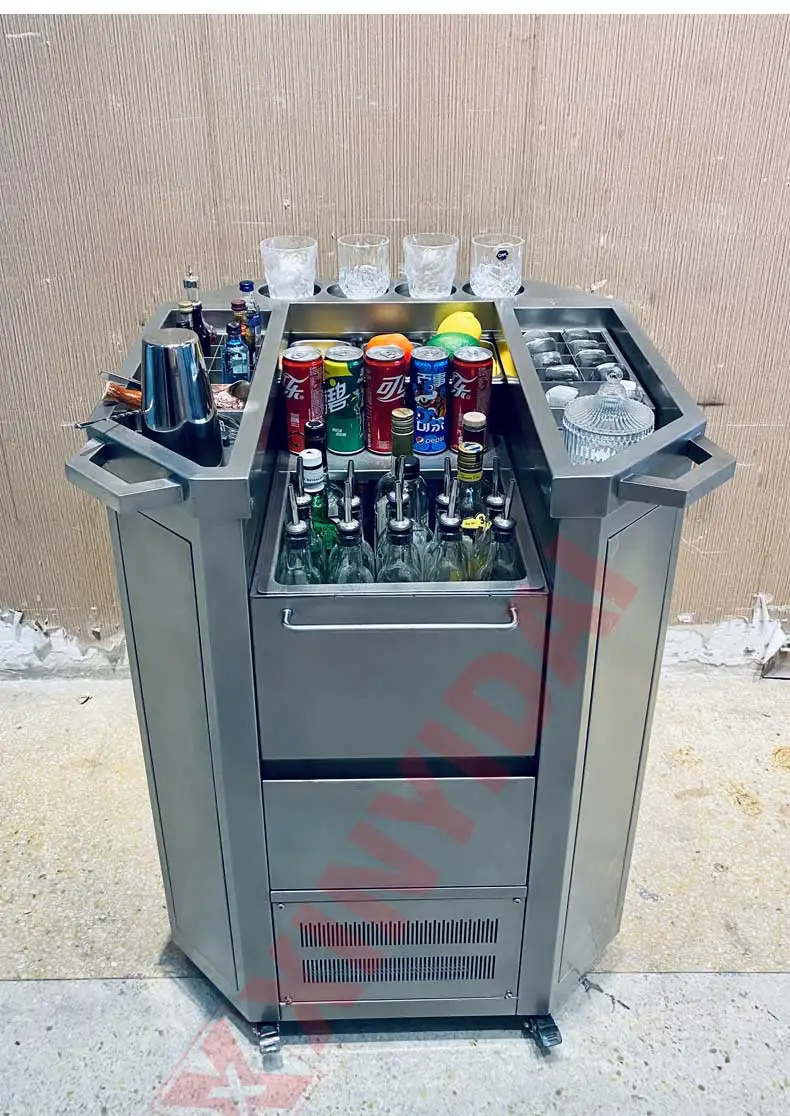 Mobile Outdoor Customized Mobile Cocktail bar Mobile Bartender Cocktail ...