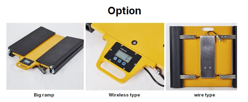 Wireless Axle Scale - Portable Truck Weight Scales