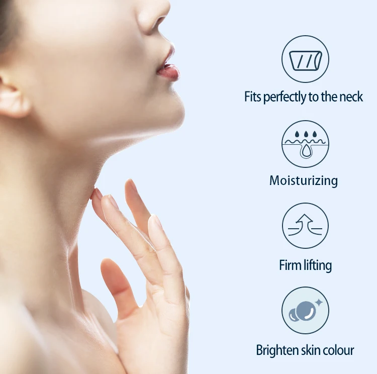 Private Label Neck Firming Mask Collagen Crystal Neck Patch Anti ...