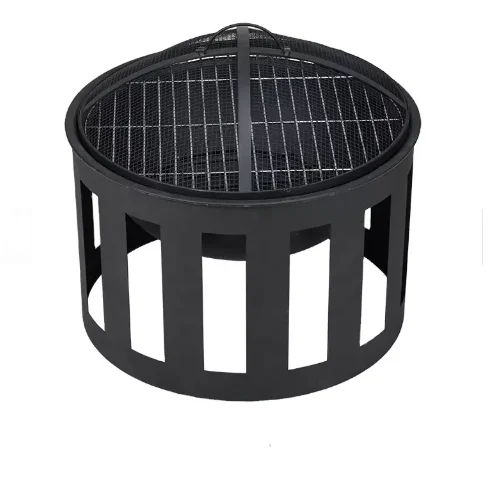 Round Metal Outdoor Brazier For Outdoor Garden - Buy Basket Brazier ...