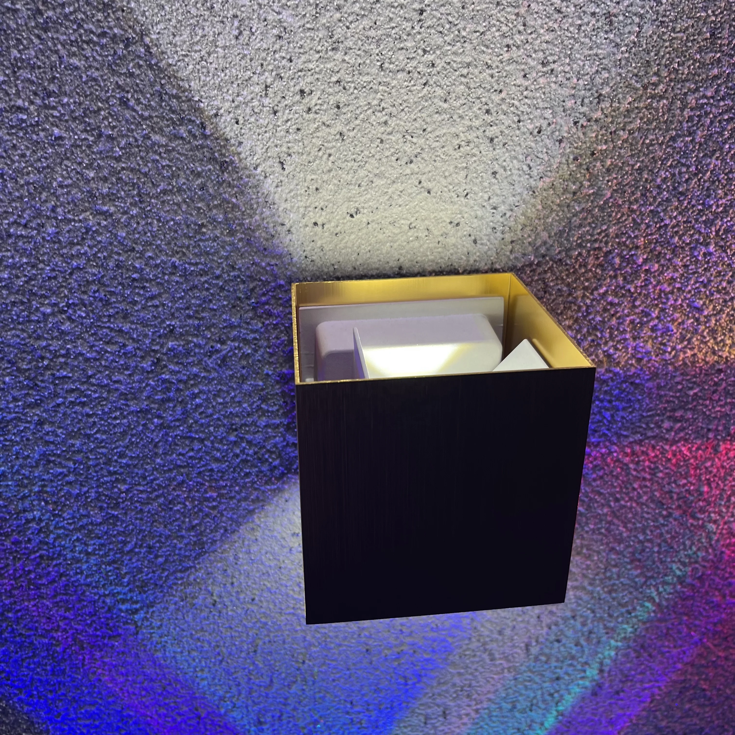 Outdoor Garden Hotel Home Decor Fancy Led Wall Lamp Light Multilateral ...