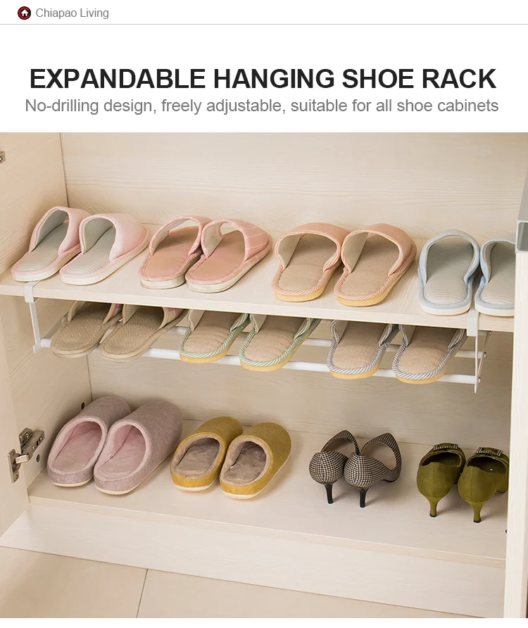 Multifunctional Hanging Shoe Rack Under Shelf Organizer Hanging Holder ...