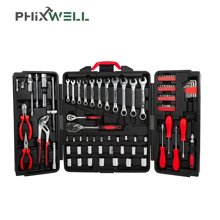 Heavy Duty 110PCS Hardware Toolbox Kits Electrician Special Maintenance ...
