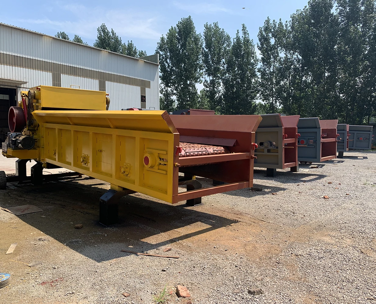 Wood Pallet Shredder - High Productivity & Reliable Service