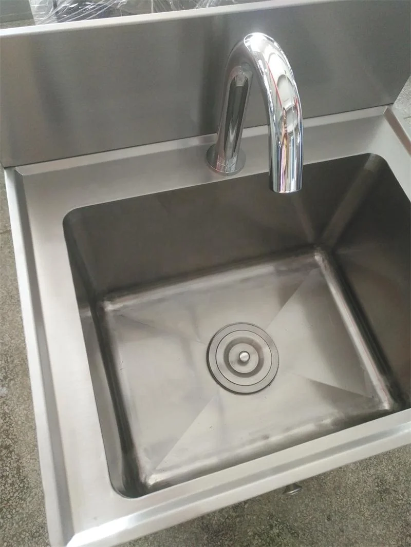 Stainless Steel Hospital Medical Wash Basin - Sensor Operated