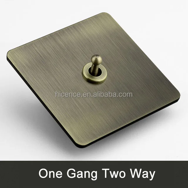 Bronzed Socket Brass Switched Socket Double USB Retro