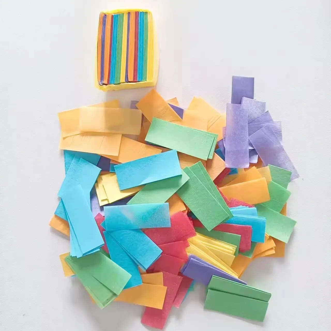 Confetti Cannon Paper - Colorful Party Favors for Events