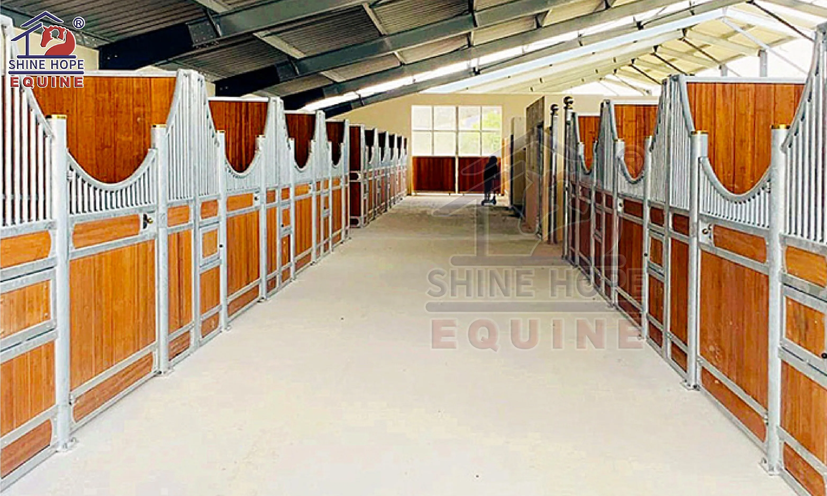 Steel Hot Dip Standard Horse Barn Door Horse Room Frame Only Modular ...