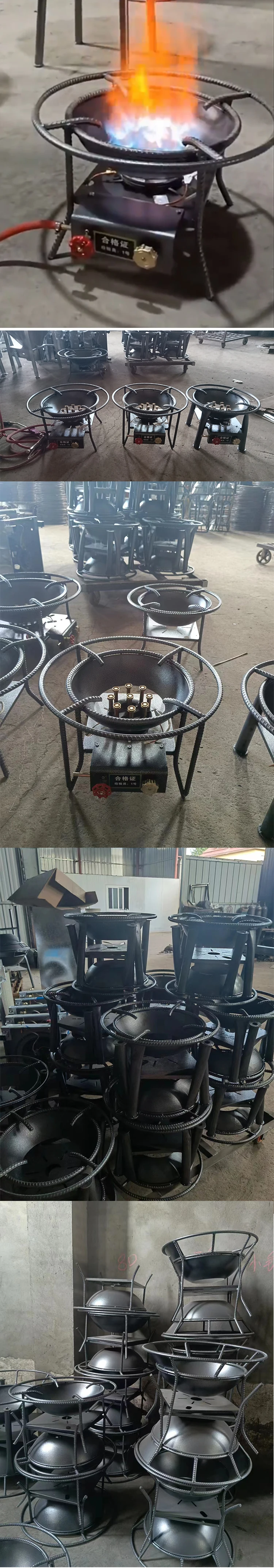 Lyroe Large LPG Gas Burner Cooktops - High Pressure Stoves
