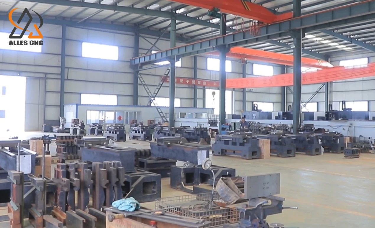 Double Spindle CNC Turning Lathe - Fanuc, ALLES Machine