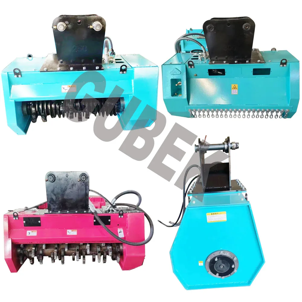 Excavator Attachments Dry Wood Crush Cutter - Buy Excavator Attachments ...