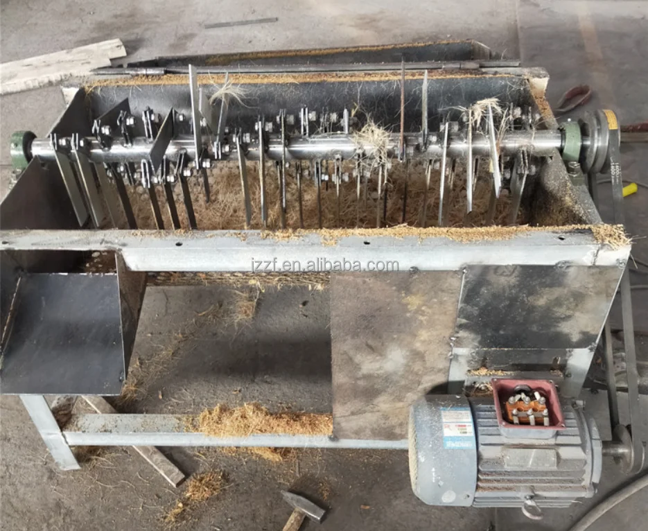 Mini Coconut Fiber Maker Machine Coconut Fiber Extracting Making ...