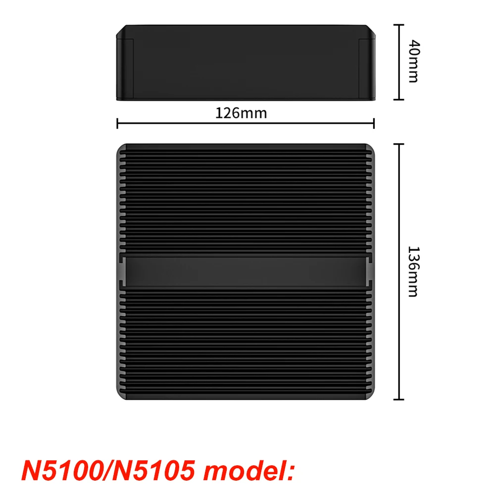 12th Gen N100 Pfsense Firewall N5105 Router 4x I225 I226 2.5g Lan ...