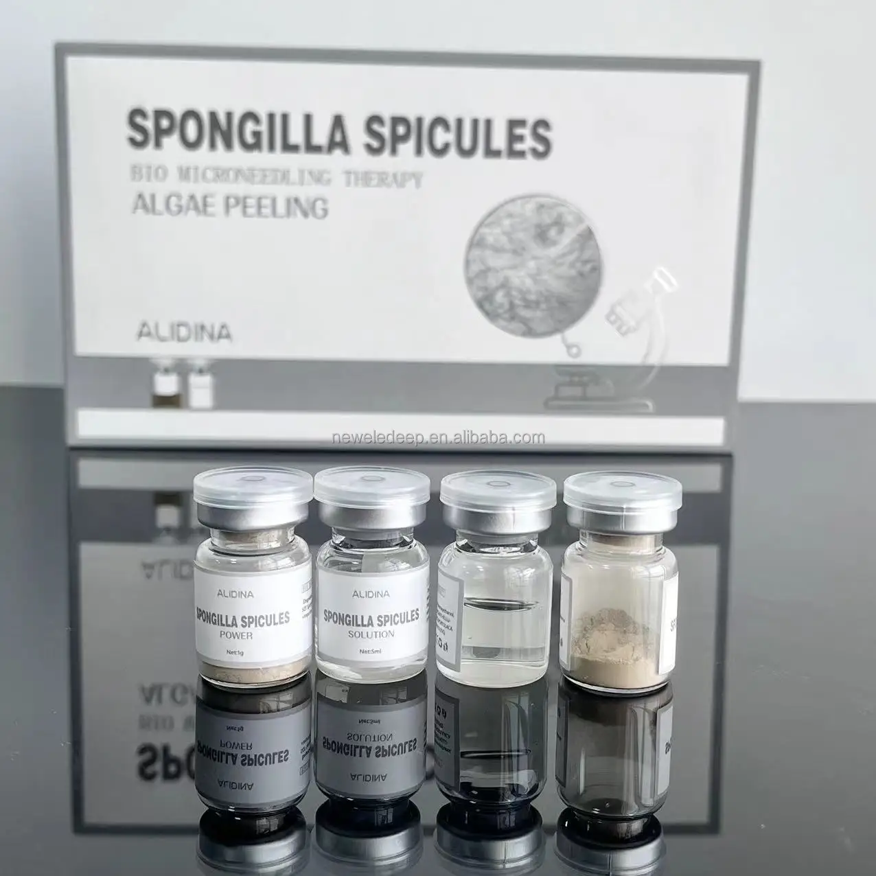 Bio Biomicroneedling Spicule Sponge Microneedle Peel