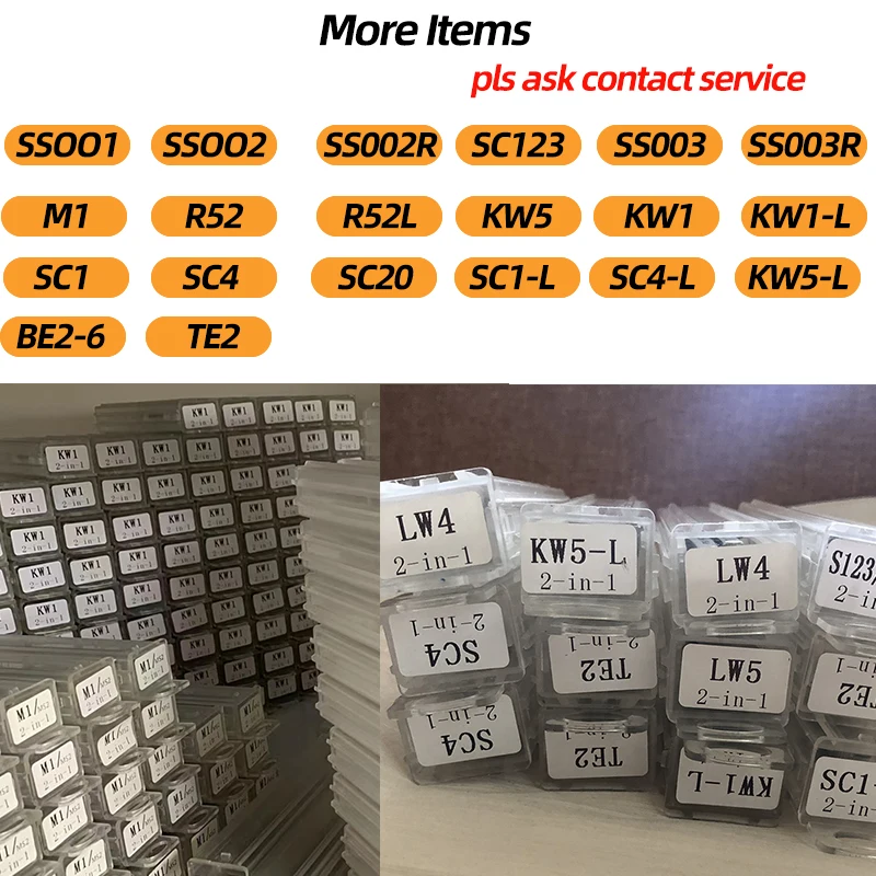 Sc1 Sc4 Kw1 Kw5 R52 Ss001 Lw4 Sc20 M1/m2 Hu66 Hu64 Locksmith Lock Pick ...