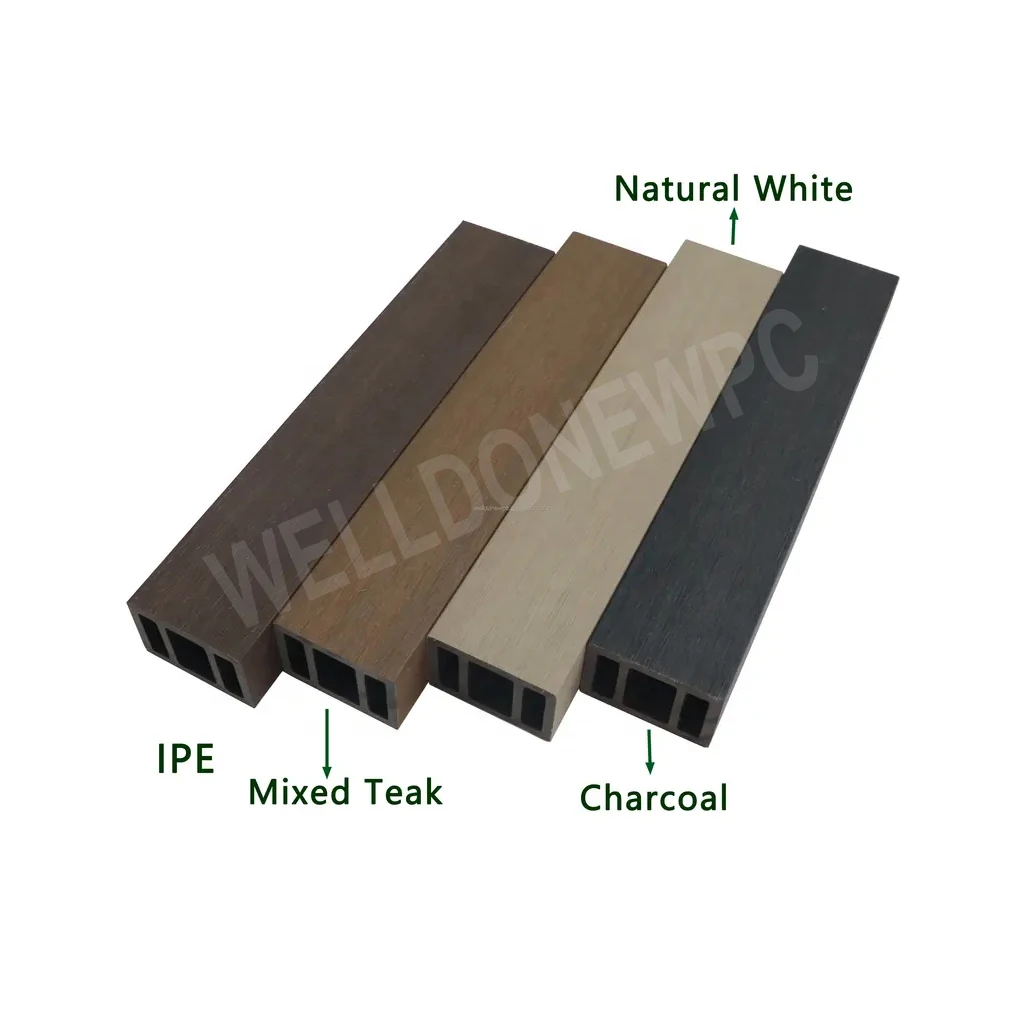 Vertical Slats Tubing - Durable WPC Outdoor Partitions
