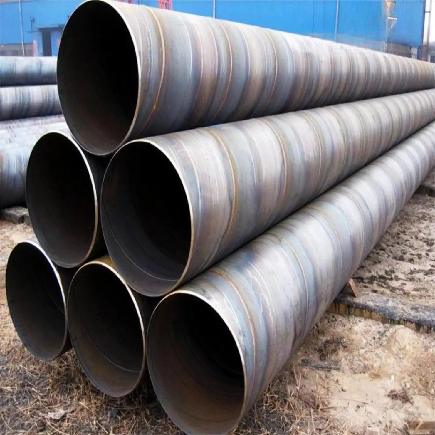 Astm A53 Grade B Carbon Steel Pipe Welded 24 Inch Steel Pipe Q235 Ms ...