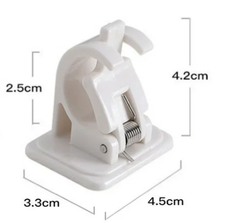 Newmajor Abs 15g White Fishing Rod Rack Viscose Lock Buckle Fishing Rod ...