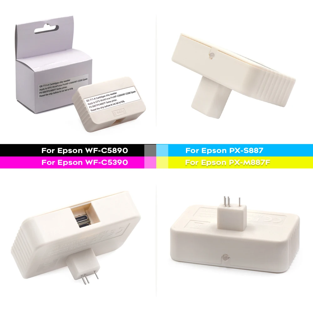 Europe T11D T11C IP11 Cartridges Chip Resetter for EPSON