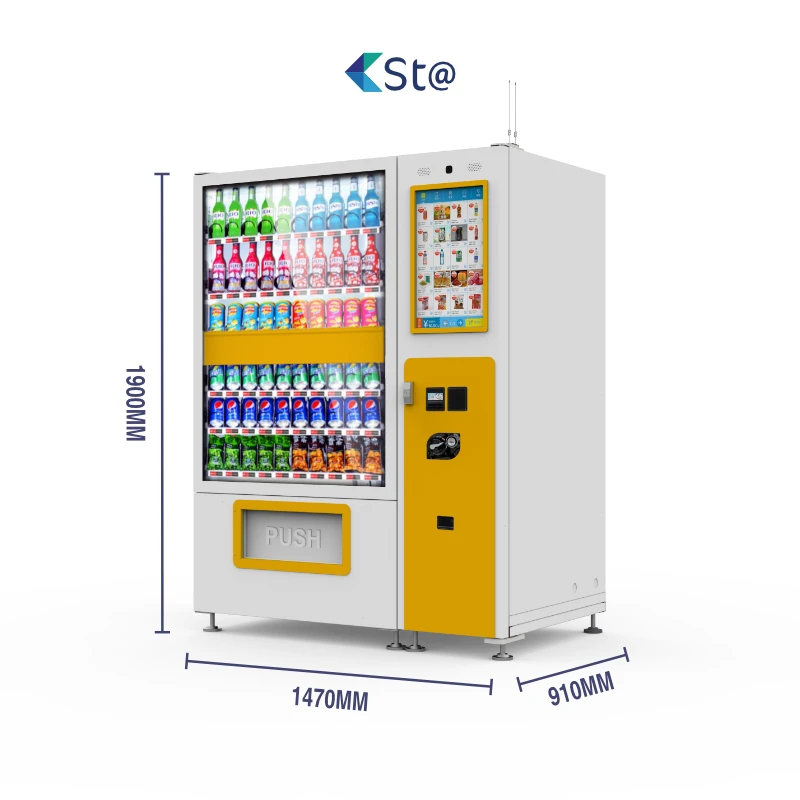 Automatic Smart Vending Machine Drink Vending Machine Automatic Juice ...