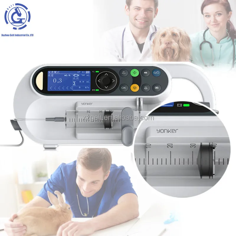 Gelt Vet Veterinary Volumetric Infusion Pump Electronic Syringe ...