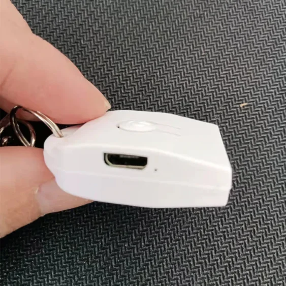 Fashion Acrylic Key Ring Car Keyring Practical Led Key Fob Night Light ...