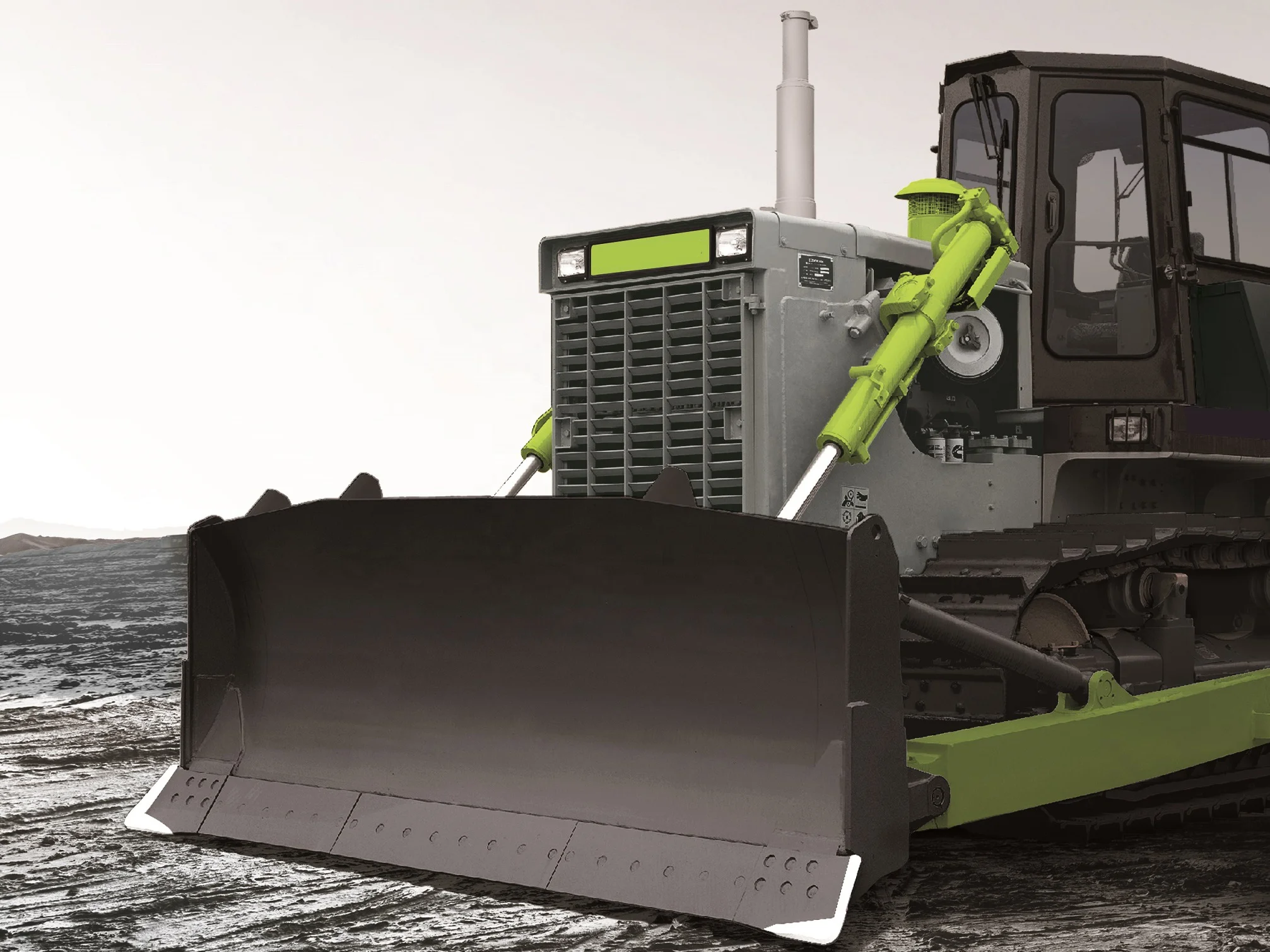 Crawler Bulldozer ZD220-3 with Three-Tooth Ripper High Performance ...
