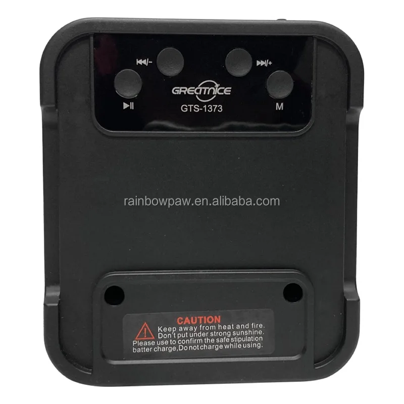 Gts-1373 Portable Bluetooth Speaker: Mini 3 Inch Subwoofer with RGB ...