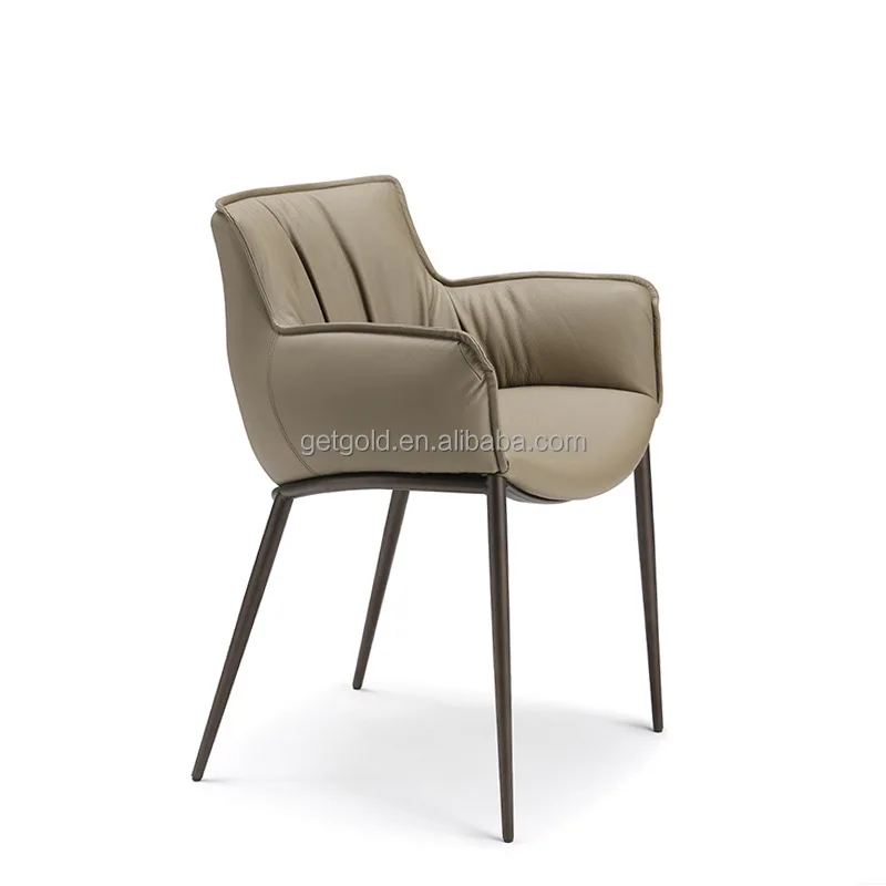 Italian Minimalist Modern Simple Dining Chair Home Restaurant Casual ...