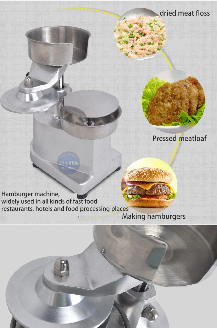 100mm Patty Burger Maker Press Hamburger Machine Meat Pie Maker Making ...