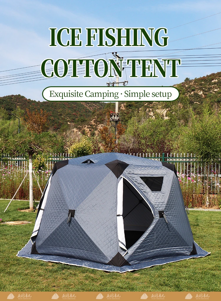 Custom Pop up Sauna Cube Tents for Outdoor Camping & Fishing