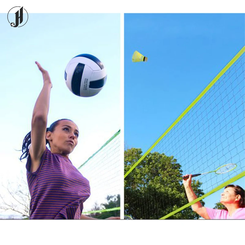 Adjustable Height Folded Price Badmintonl Nets Set Badminton Training ...