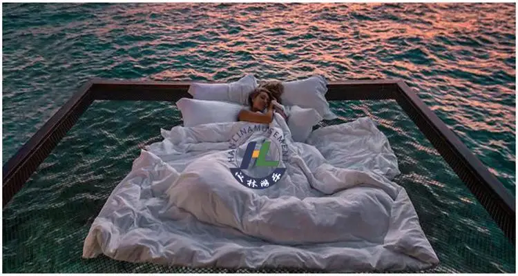 Indoor and Outdoor Suspended DIY Loft Net Bed Hammock Floors