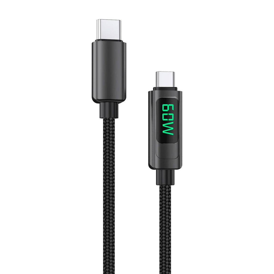 1M Digital Display PD 60W Mobile Phone Cable Usb c Cable Type-c Fast ...