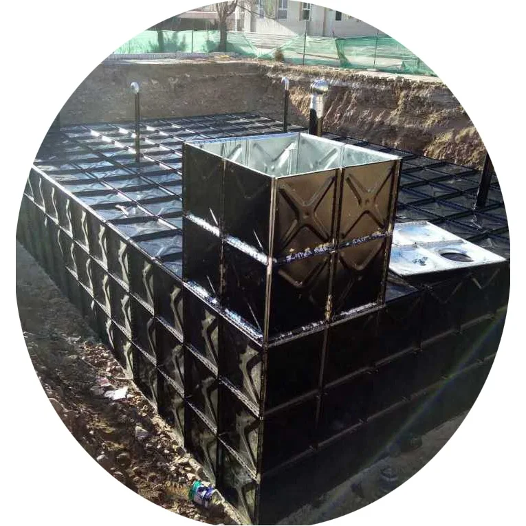 Vertical Underground Rainwater Storage Underground Water Tank Price Gsc ...