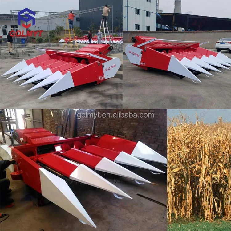 5 Rows Sorghum Harvesting Machine Corn Cutting Table Matched Combine ...