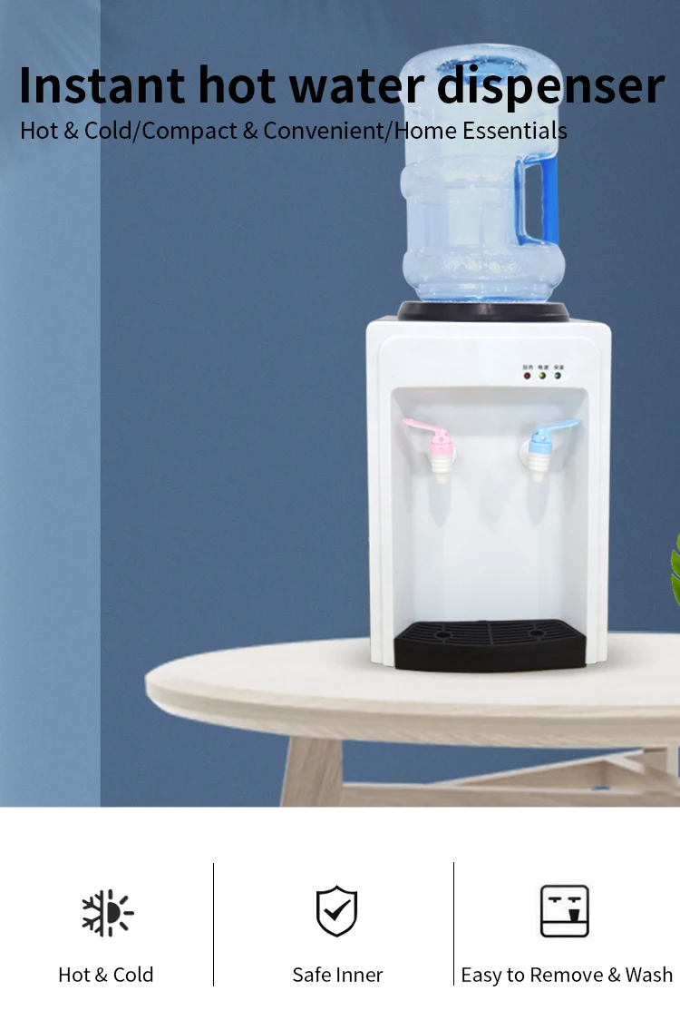 Household Commercial Instant Hot Water Dispenser Bottled Water Intelligent Small Desktop Water ...