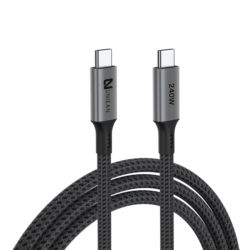 Braided Certified Usb4.0 Cable 8k Video Usb-c Pd 240w Usb4 Fast Charging Usb Charger Cable ...
