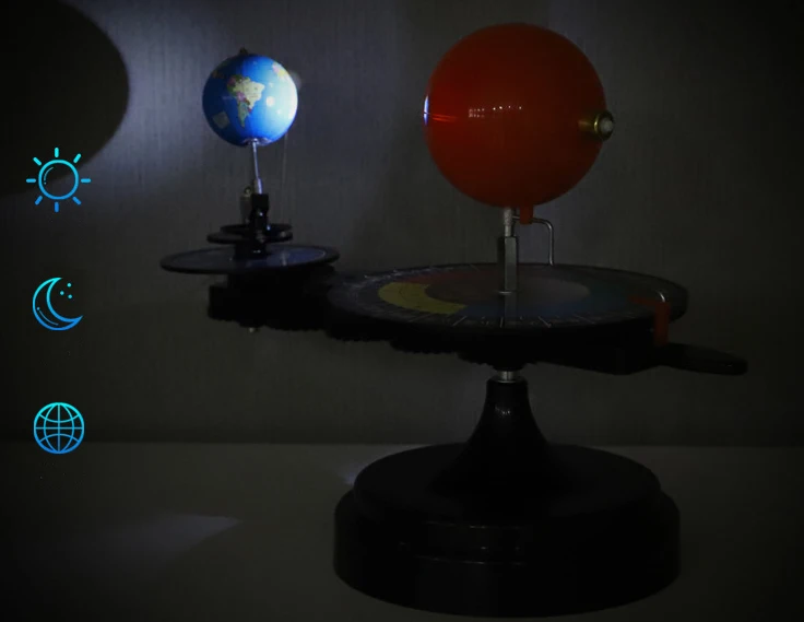 Sun Earth Moon Model For Teaching Use Student Planetarium Set Geography ...