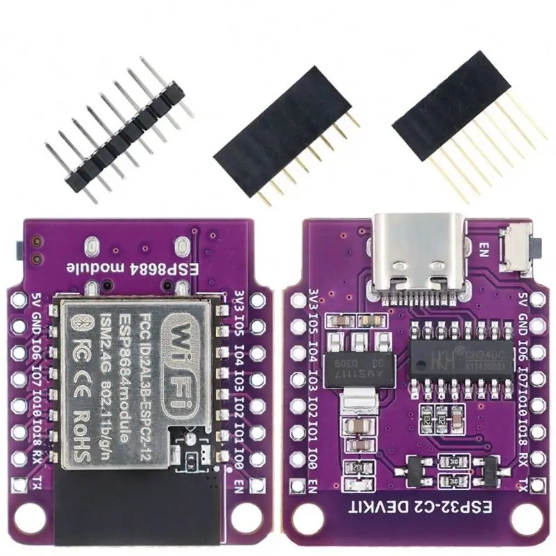 Wemos D1迷你esp8266 Esp32 Esp32 C2 Espc2 12 Devkit串行wifi 蓝牙ch340g
