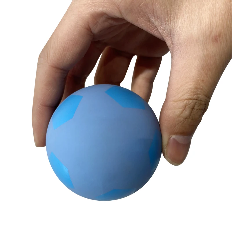 Customized Logo 6cm High Bounce Rubber Ball Game Bouncy Ball Colorful ...