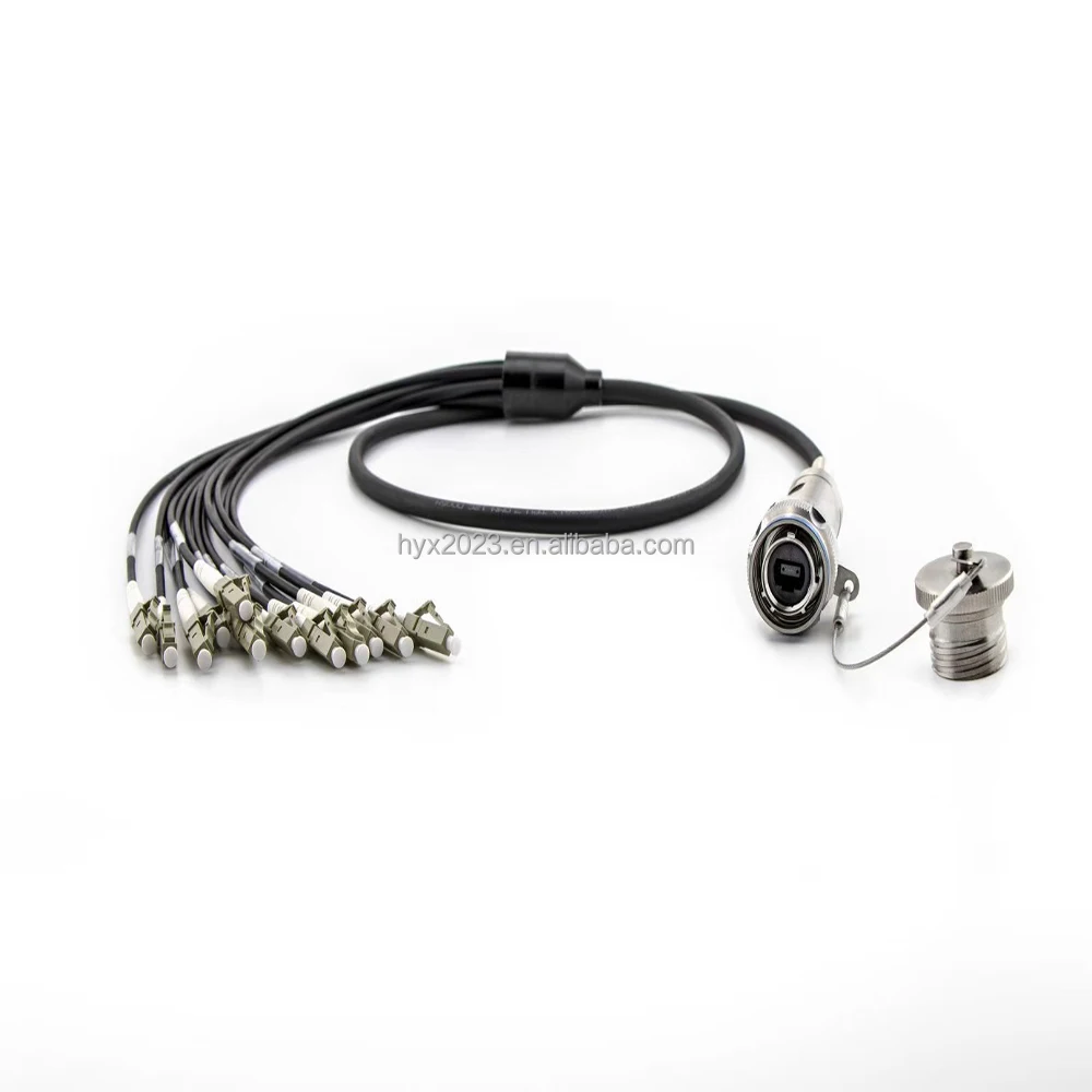 Outdoor Use Fiber Optical Jumper J599 Mpo 12 Fiber Patch Cord Fttx ...