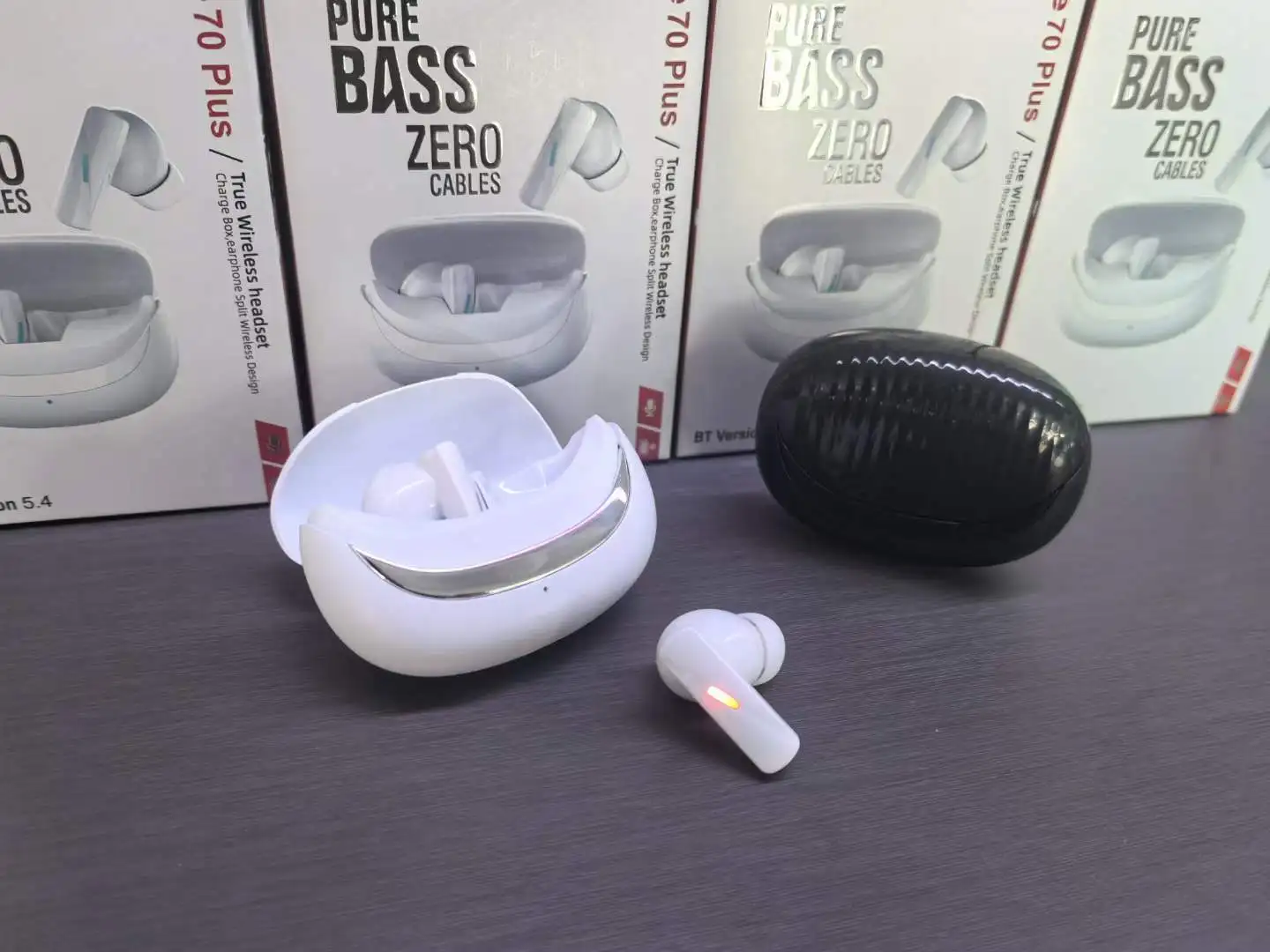 70 Plus TWS Wireless BT5.2 Headphones Earbuds ENC Audio Mate 90 Touch ...