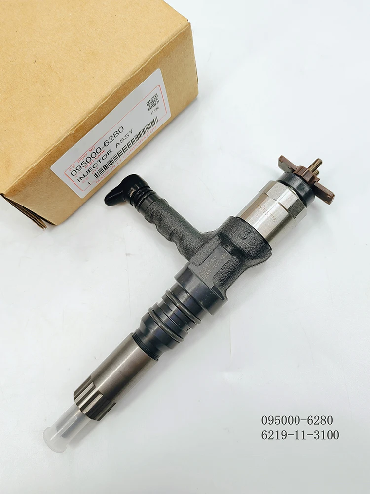Perfect Match Oem Common Rail Injector 095000-6280 For Komats 6d170 ...