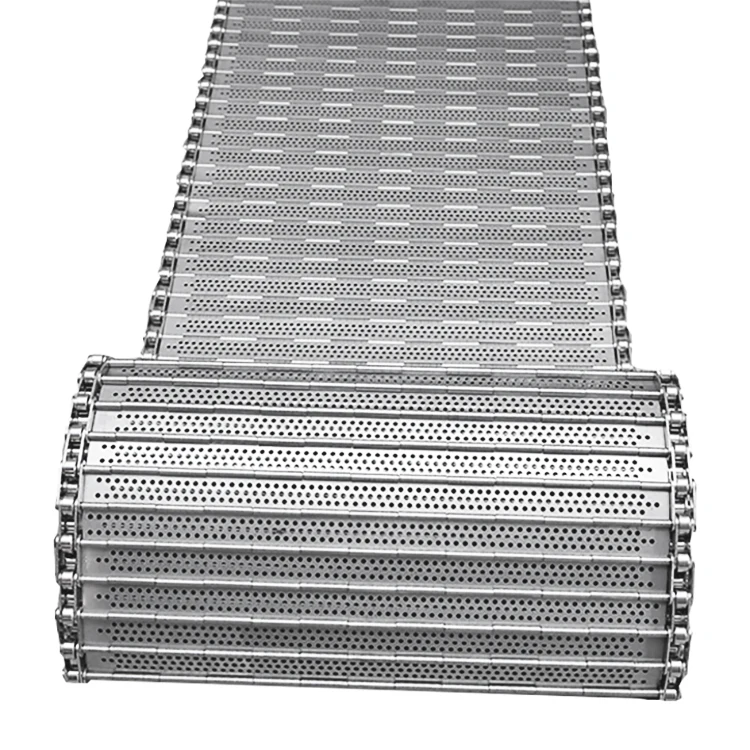 High-strength Plate Link Conveyor Belts - Heat Resistant
